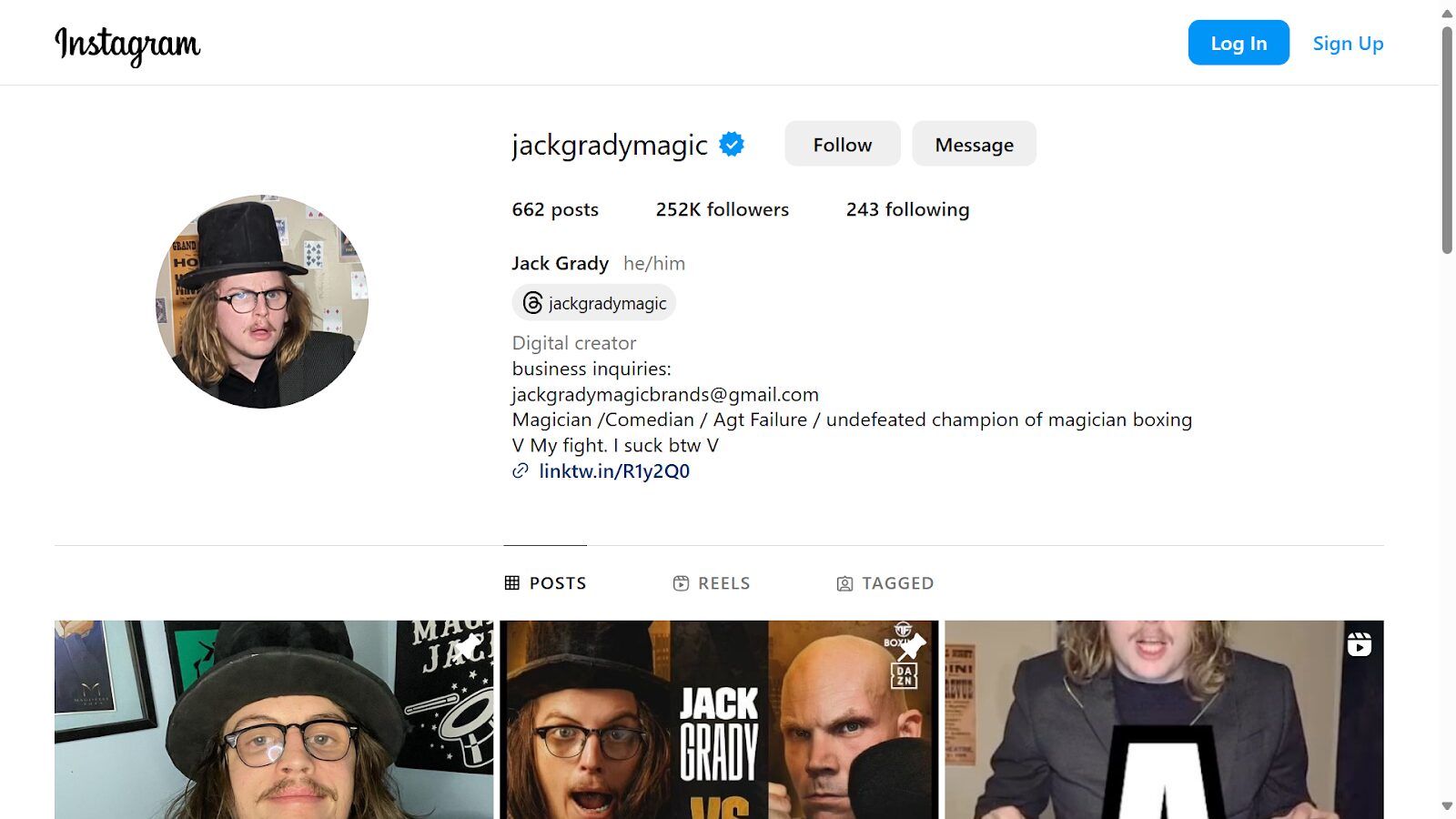 Jack Grady: The Butt Master Magician With The Wackiest Magic Act In The ...
