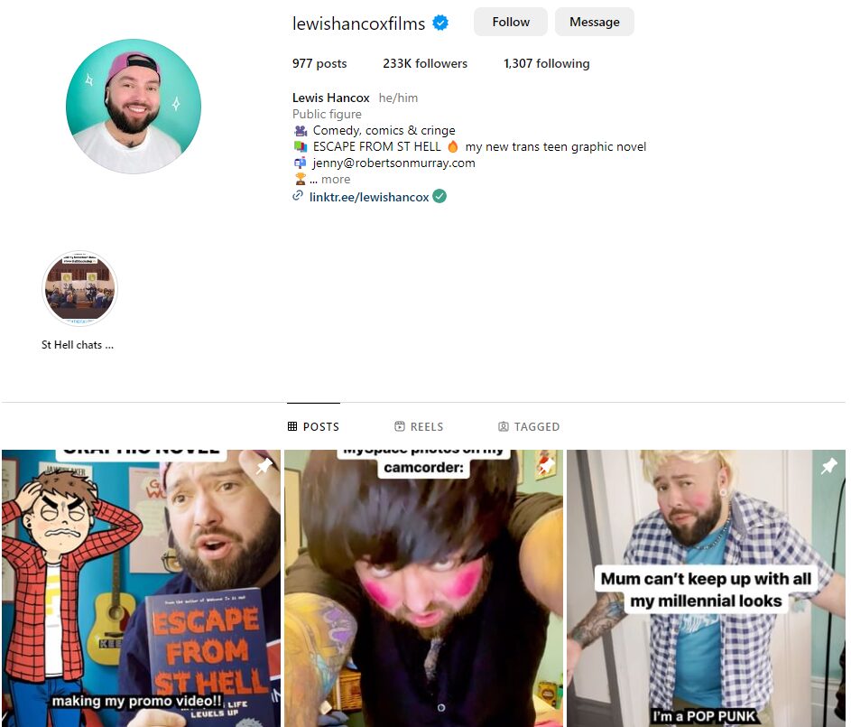Who is Lewis Hancox? How Humor and Passion Shaped an LGBTQ+ Advocate ...